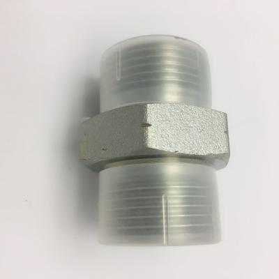 中国 雄ネジのBspのホース フィッティングのアダプターの炭素鋼 販売のため