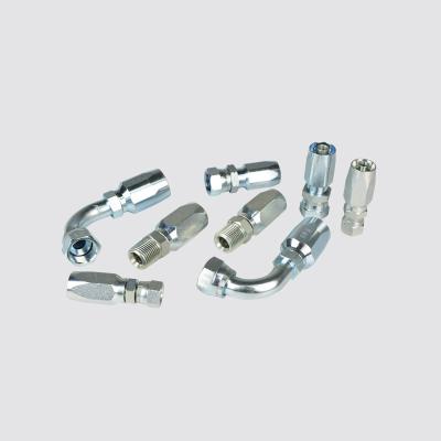 China NPT JIC SAE BSP METRISCHE Opnieuw te gebruiken Hydraulische Slangmontage SS304 Te koop