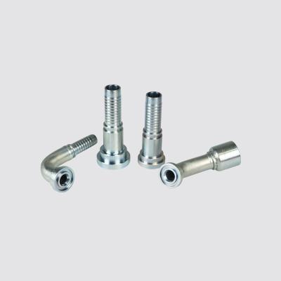 China NPT JIC SAE BSP METRISCHE Opnieuw te gebruiken Hydraulische Slangmontage SS304 Te koop