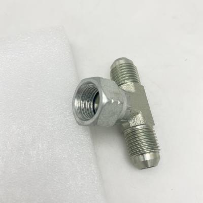 Cina accessori per tubi femminili maschii del T idraulico del tubo flessibile della macchina di CNC 1/4inch in vendita