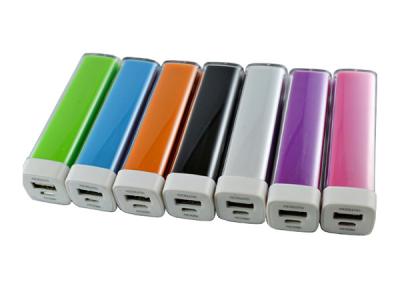 China 1200mAh  18650 Battery  Lip Gross Portable Mobile Power Bank in Acrylic Casing for sale