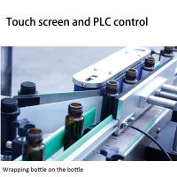China 1950x1100x1300mm Fully Automatic Labeling Machine for Hexagon Bottle Multi-Side Surface for sale