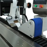 China Automatic Grade Automatic accuracy Vial Labeling Machine with Automatic Label Printer for sale