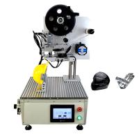 China Semi Automatic Flat Labeling Machine SL-T212 for Custom Product Size Labeling Applicator 110V for sale