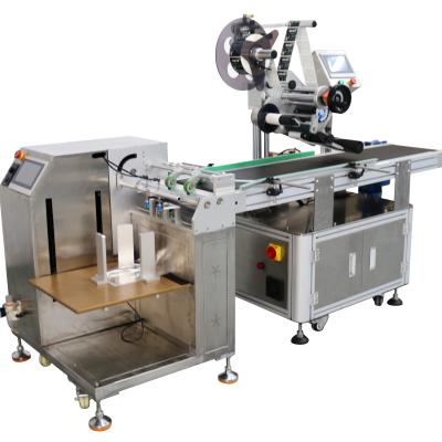 Cina 40-120 PCS/min Capacità delle macchine Macchine di etichettatura completamente automatiche per imballaggi in plastica in vendita