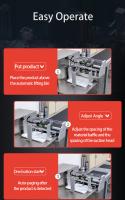 China Fully Automatic Labeling Machine 10-140mm Label Width 220V 200W for Industrial Packaging for sale