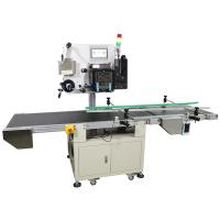 China Semi-Automatic Label Applicator with Built-in Thermal Printer 300dpi for QR Code Barcode Labeling for sale