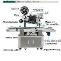 China Automatic Labeling Printing Machine with TSC Printer 300dpi 30-80pcs/min for sale