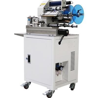 Cina Applicatore di etichette in filo per macchine adesive per etichette in cuoio per la stampa di etichette a cavo in vendita