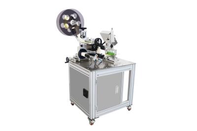 China Marker Vial Semi Auto Label Applicator for Test Tube Pipe Bottle Packaging Material Wood for sale