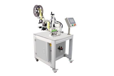 China Marker Vial Semi Auto Label Applicator for Test Tube Pipe Bottle Packaging Material Wood for sale
