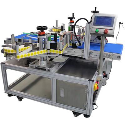 Cina Motore cartone pieghevole scatola di carta adesivo etichette adesivi sigillamento imballaggio angolo etichettatura macchina in vendita