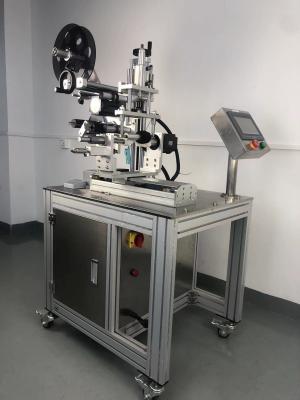 Cina Etichettatore di bottiglie rotondo/piatto/ovallo/quadrato per piccole imprese semiautomatico in vendita