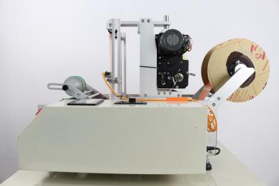 China 920x450x520mm semi-automatische cilinderlabeling applicator voor pot wijn bier koffie en meer Te koop