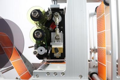 China 920x450x520mm semi-automatische cilinderlabeling applicator voor pot wijn bier koffie en meer Te koop