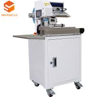 China Semi-Automatic Folded Flag Labeling Machine for Cable Wire 60kg 220V for sale