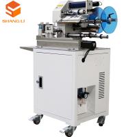 China Semi-Automatic Folded Flag Labeling Machine for Cable Wire 60kg 220V for sale