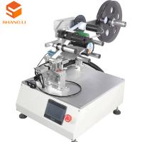 China Semi-Automatic Folded Flag Labeling Machine for Cable Wire 60kg 220V for sale
