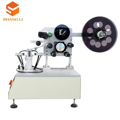 China Folded Flag Labeling Machine Semi-auto Cable Sticker Labeling with 60 KG Capacity for sale