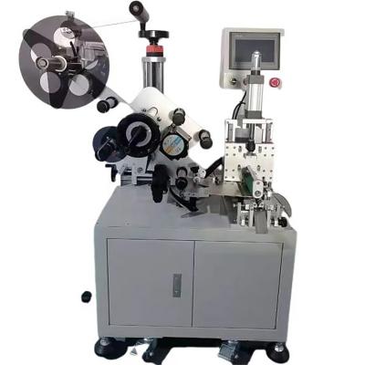 China PLC Controlled Desktop Glass Ampoule Vial Labeling Machine for Semi Automatic Labeling for sale