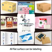 China 180 KG Flat Floor Printing and Labeling Machine with Zebra ZE500 300dpi for Envelope Label Applicator for sale