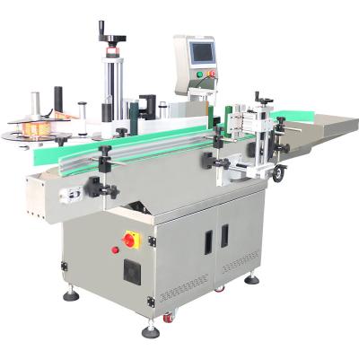 China Chemical Paper Sticker Label Sticking Machine Automatic Horizontal Bottle Labeling Machine for sale