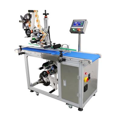 Cina 5000 set/mese Capacità Flat Box Sticker Jar Labeler per la produzione di assemblaggio in vendita