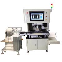China Electric Driven Automatic CCD Vision Labeling Machine for Flat Card Plastic Pouch Bags 220V 2500W for sale