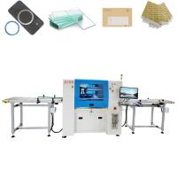 China Electric Driven Automatic CCD Vision Labeling Machine for Flat Card Plastic Pouch Bags 220V 2500W for sale