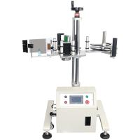 China Electric Driven Flat Top Labeling Machine 200W 220V for Fruit Packing Box Carton for sale