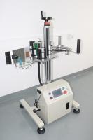 China Electric Driven Flat Top Labeling Machine 200W 220V for Fruit Packing Box Carton for sale