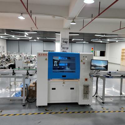 China 220V Voltage CCD Visual Labeling Machine for Carton Packaging Box Foam Board PCB Board for sale