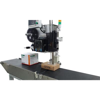 Cina Applicatore di etichette a soffio d'aria per la pesatura e l'imballaggio della carne 150 KG Capacità 950x950x1550mm in vendita