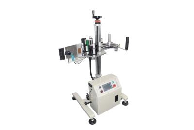 China Máquina de rotulagem plana de escritório totalmente automática para impressora de embalagem de garrafas quadradas à venda