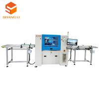 China Wood Packaging Chemical Sticker Labeling Machine with Vision Camera 220V 600W for sale