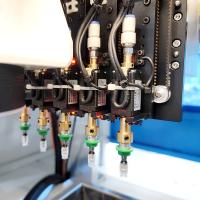 China CCD Vision PCB Labeling Machine with ±0.1mm Accuracy for Label Size 10-50mm for sale