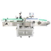 China Automatic Round Bottle Wrap Around Sticker Labeling Machine 150 CPM CE for sale