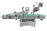 China Automatic Round Bottle Wrap Around Sticker Labeling Machine 150 CPM CE for sale