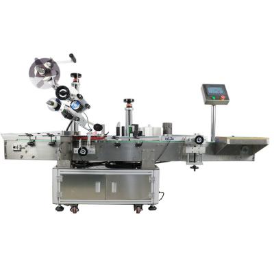 China 250 kg capaciteit industriële platte top etiketteringsmachine voor de etikettering van flessen Te koop