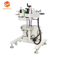 China Automatic Side Labeling Machine for Tobacco Box Packaging 100-300mm Label Width for sale