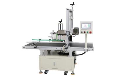 China accuracy Plastic Adhesive Two Side Manual Pasting Automatic Flat Labeling Machine for sale