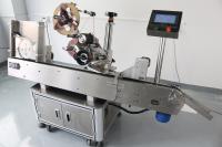 China 220V Automatic Horizontal Round Bottle Labeling Machine for Ampoule Barcode Labeling for sale