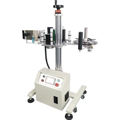 Cina Macchina di etichettatura automatica da scrivania per bottiglie piatte velocità 40-1200PCS/min Roll ID 76mm in vendita