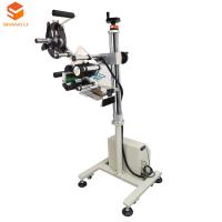 China Electric Driven Tabletop Flat Face Labeling Machine for Square Bottles 200W 220V for sale