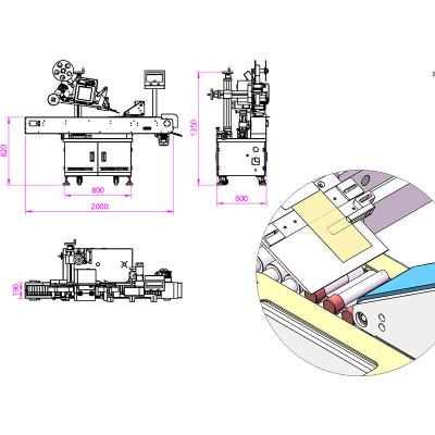 Cina Tubi metallici compressibili/Viali di plastica/Bottiglie di ampolla Etichettatore Tipo di imballaggio Cartoni in vendita