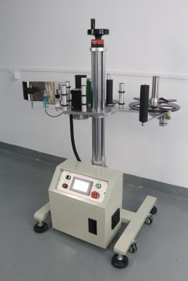 China Máquina de etiquetado de cajas adhesivas de plano superior e inferior con inspección de salida por vídeo en venta