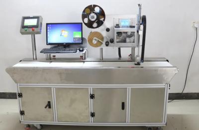 中国 豚肉加工用電気駆動式WPL9000l果物重量印刷機とコンベヤー 販売のため