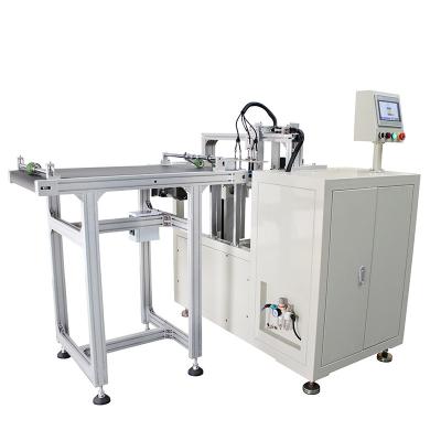 China Kleine plastic zak/kaart etikettering machine met vacuümvoerder en vanger Te koop