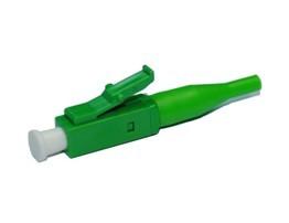 China LC UPC/APC SingleMode Fiber Optic Connector Straight Through for sale