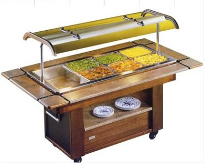 China NN-EBM1420 Salad Buffet Commercial Buffet Equipment Marble Stone Base for sale